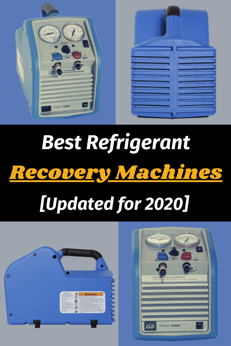 The Best Refrigerant Recovery Machines [Updated for 2020]