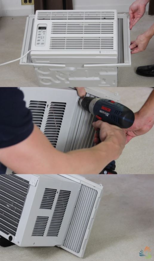 How To Install Horizontal Sliding Window AC Unit